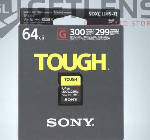 Карта памяти Sony sdxc 64GB UHS-II U3