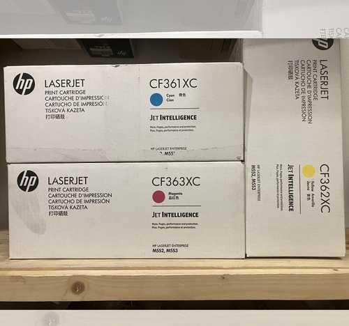 Картриджи HP №508X оригинал, есть безнал