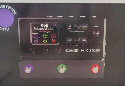 Процессор эффектов Line 6 Helix HX Stomp Purple
