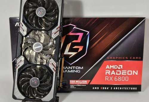 Видеокарта ASRock Radeon RX 6800 Phantom идеал