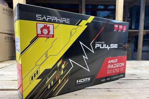 Видеокарта Sapphire RX 6750 XT pulse 12G, рст