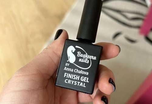 Bagheera nails finish gel crystal багира гель-лак