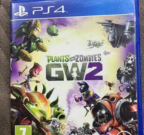 Plants vs zombies garden warfare 2 ps4 диск