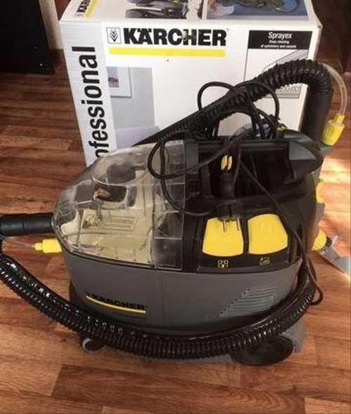 Пылесос Karcher Puzzi 8/1 и пароочиститель SC3