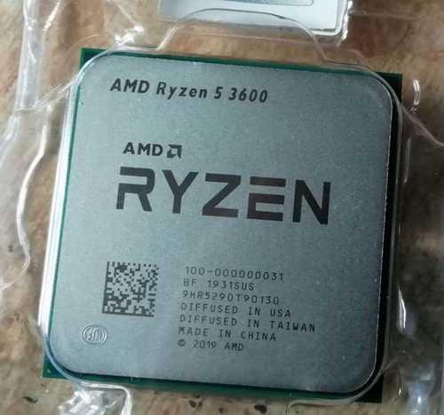 Процессор amd ryzen 5 3600