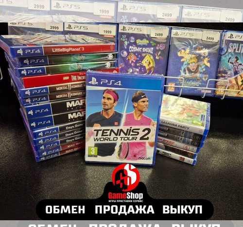 Tennis World Tour 2 ps4 новый