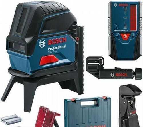 Лазерный нивелир bosch GCL 2-50+LR 6