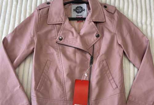 Куртка кожаная женская, xs 42 размер