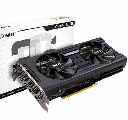 Видеокарта Palit RTX 3060 dual 12Gb