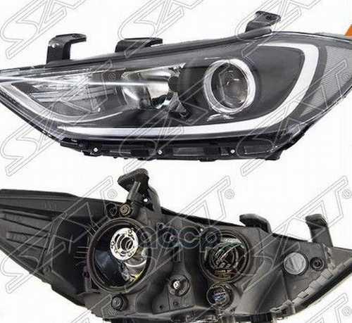 Фара hyundai elantra 16-18 LH ST-121-1116L Sat