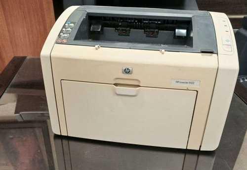 Безотказный принтер HP 1022