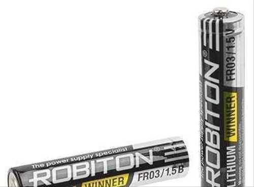 Батарейка robiton Lithium Winner FR03/AAA