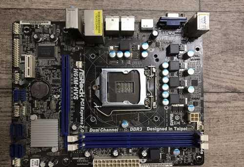 Материнская плата asrock h61m-hvs