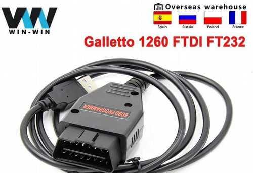Сканер Galletto 1260. ftdi FT232. Чип тюнинг