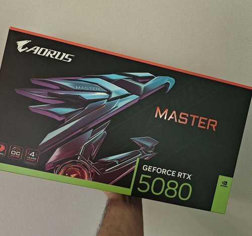 Rtx 5080 aorus master Гарантия наличие