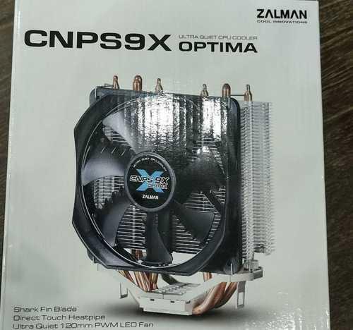 Кулер процеccорный zalman cnps9x optima