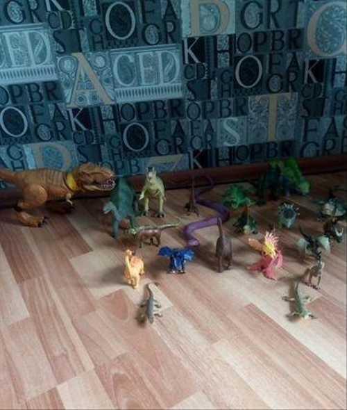 Игрушки динозавры
