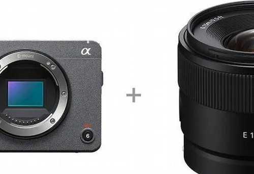 Новая камера Sony FX30 + объектив E 11 мм f/1,8 EU
