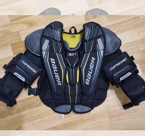 Вратарский нагрудник bauer supreme s27 jr l