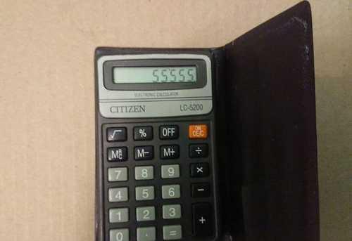Калькулятор Citizen LC-5200