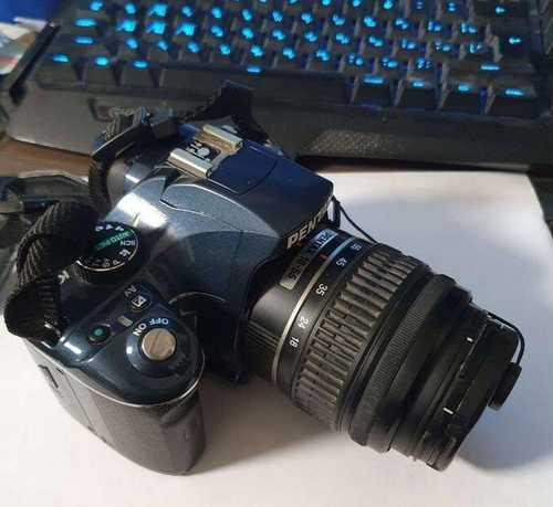 Зеркальный фотоаппарат pentax k-x + DA L 55-300