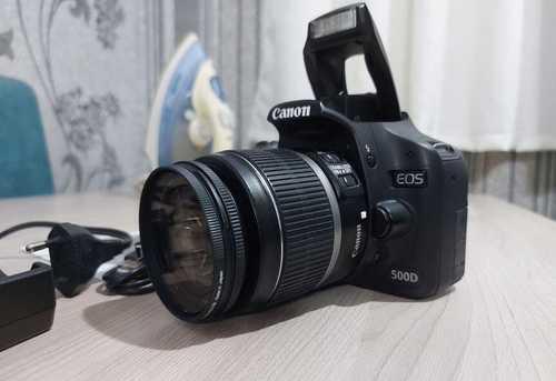 Зеркальная камера Canon EOS 500D