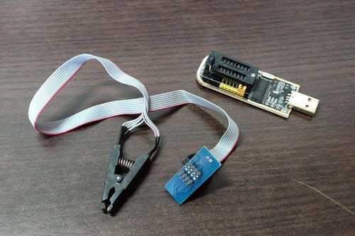 Программатор CH341A USB для eeprom / flash 24 / 25