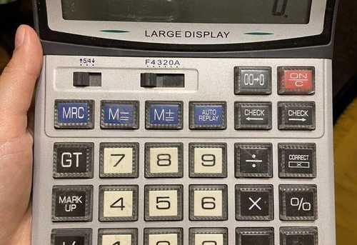 Калькулятор citizen ct-8800 настольный