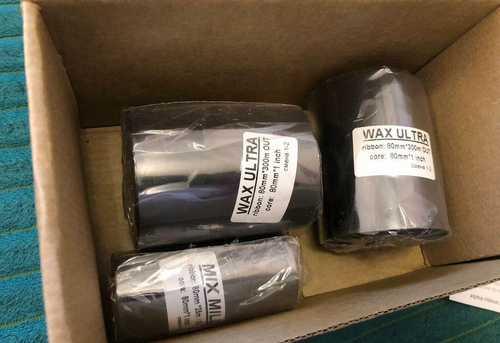 Риббон для этикеток WAX ultra (воск)