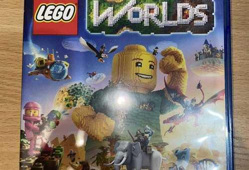 Диски на ps4 Lego Worlds