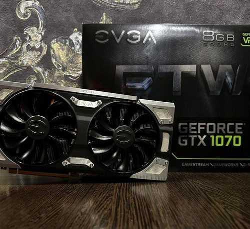 Evga GeForce GTX 1070 FTW gaming (Гарантия, обмен)