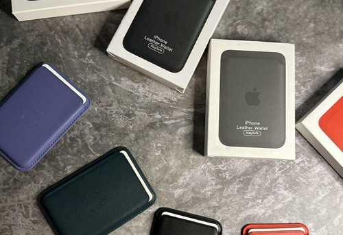 Чехол Apple Leather wallet