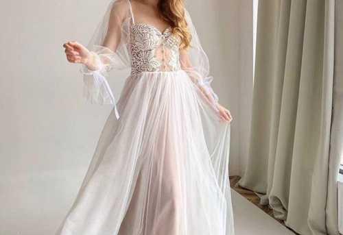 Свадебное платье в наличии и инд пошив