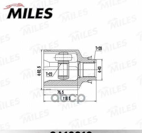 ШРУС mazda 626 91-02 внутр.прав. GA12016 Miles