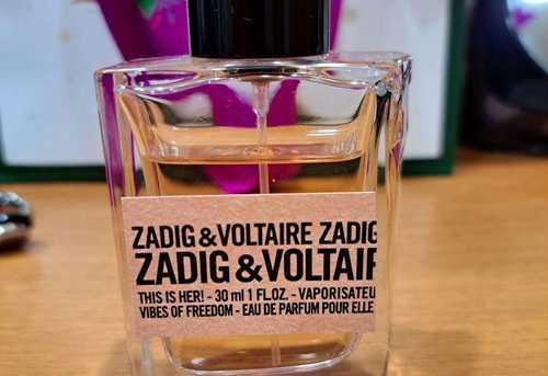 Духи женские Zadig voltaire this is her vibes