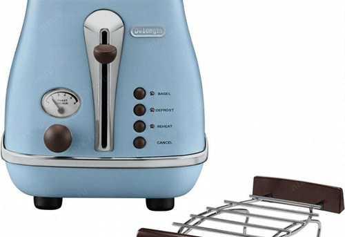 Тостер Delonghi ctov2103.AZ, голубой