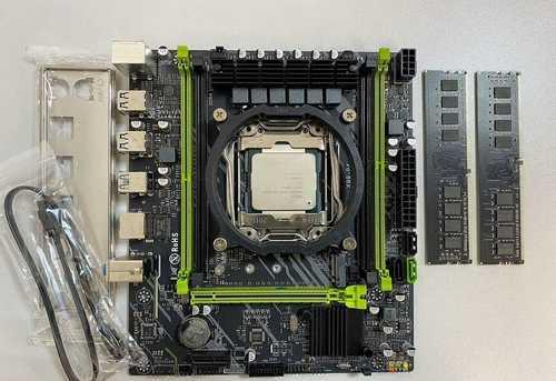 Игровой комплект Intel Xeon E5-2680 v3, X99, 16Gb
