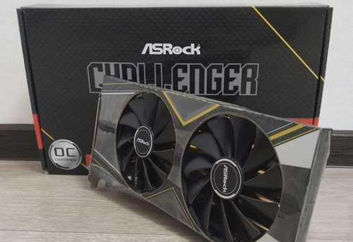 Видеокарта rx 5700 xt asrock challanger