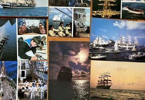 Набор открыток «Под парусами «Крузенштерна»