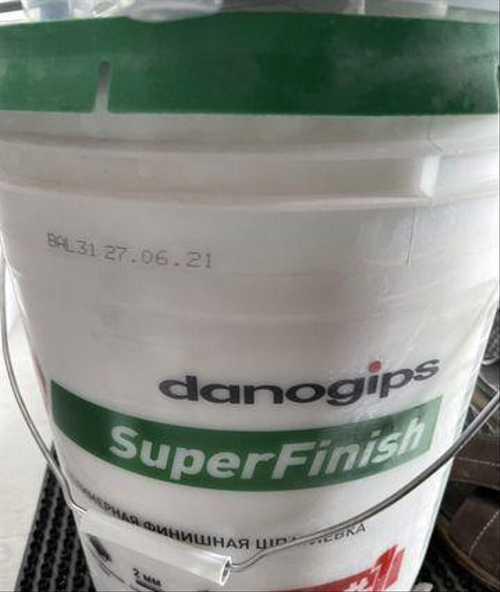 Шпатлевка финишная Danogips Superfinish Sheetrock