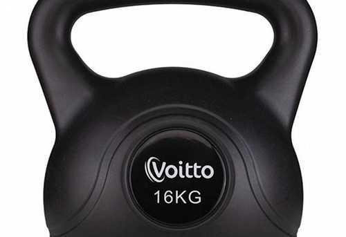 Гиря пластиковая Voitto, 16 кг (крупногабаритная)