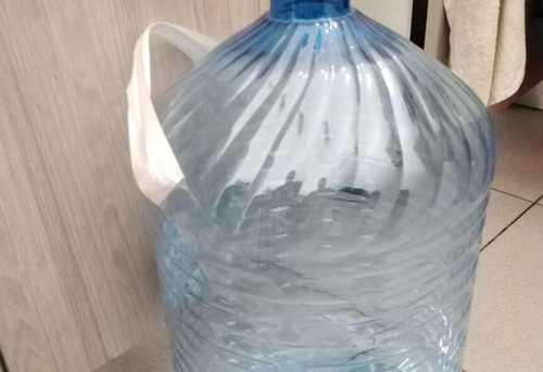 Чистые пэт бутылки 19 литров без пробки