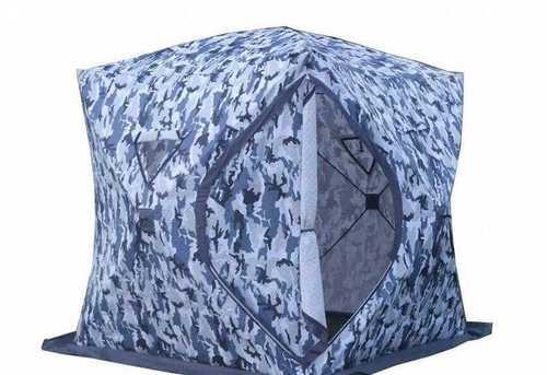 Палатка куб утепленная 1,8х1,8х2,05 м. камуфляж