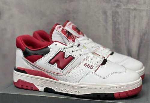 Кроссовки New Balance 550 Red luxe