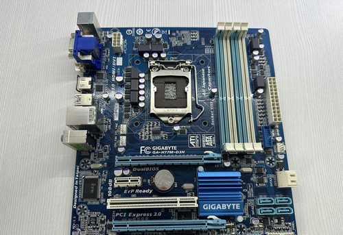 Материнская плата Gigabyte GA-H77M-D3H 1155