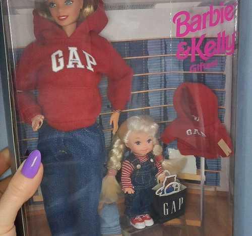 Игровой сет Barbie & Kelly от Gap nrfb