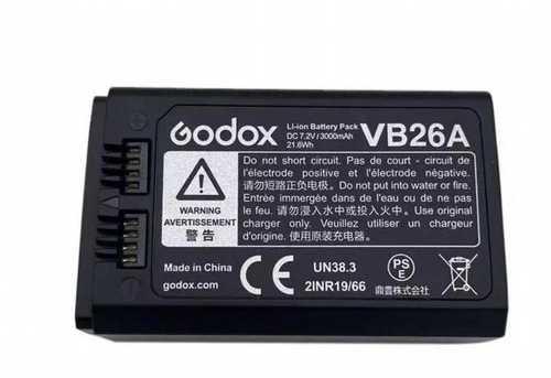 Godox VB26A (3000mAh) батарея V1, v860III, AD100