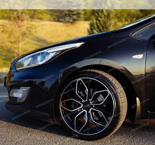 Литые диски R18 на Kia Pro Ceed. Новые диски
