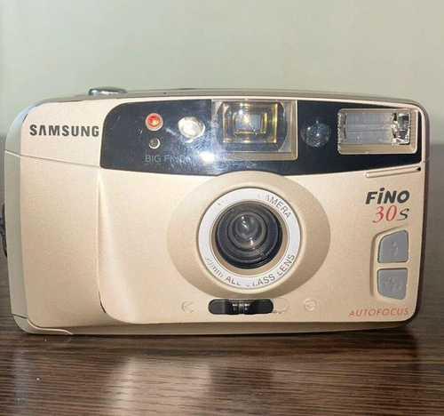 Samsung Fino 30s пленочный фотоаппарат