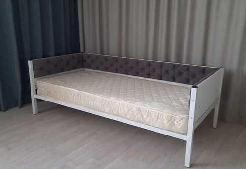 Кровать металлическая односпальная